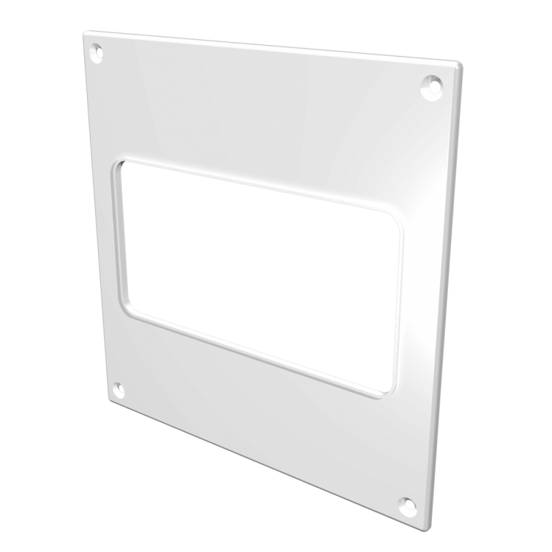 EMBELLECEDOR RECTANGULAR TERMOPLÁSTICO ABS | BRICOTUB - MINIVENT